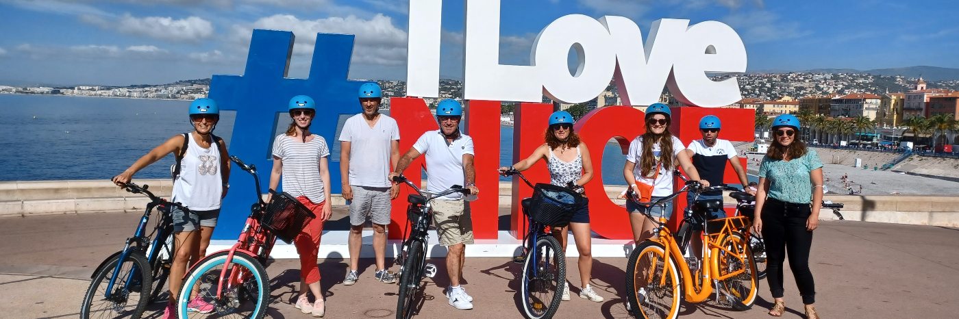 Nice E-bike Tour met Engelse gids langs de highlights