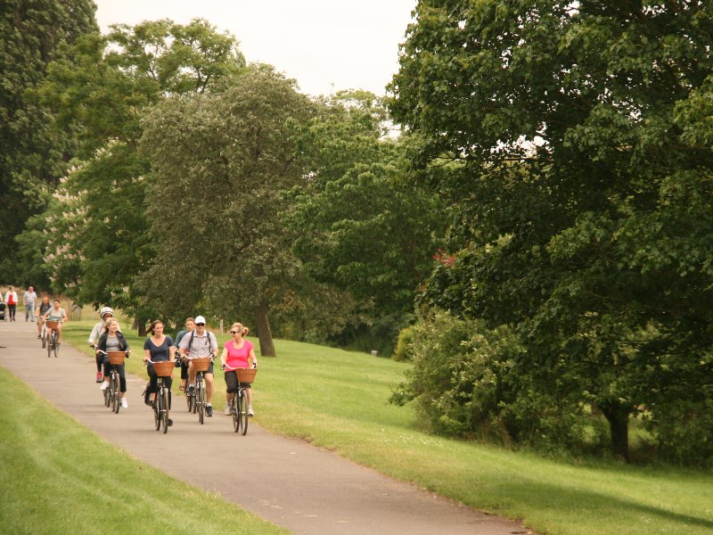Hampton Court Bike Tour - explore the surroundings